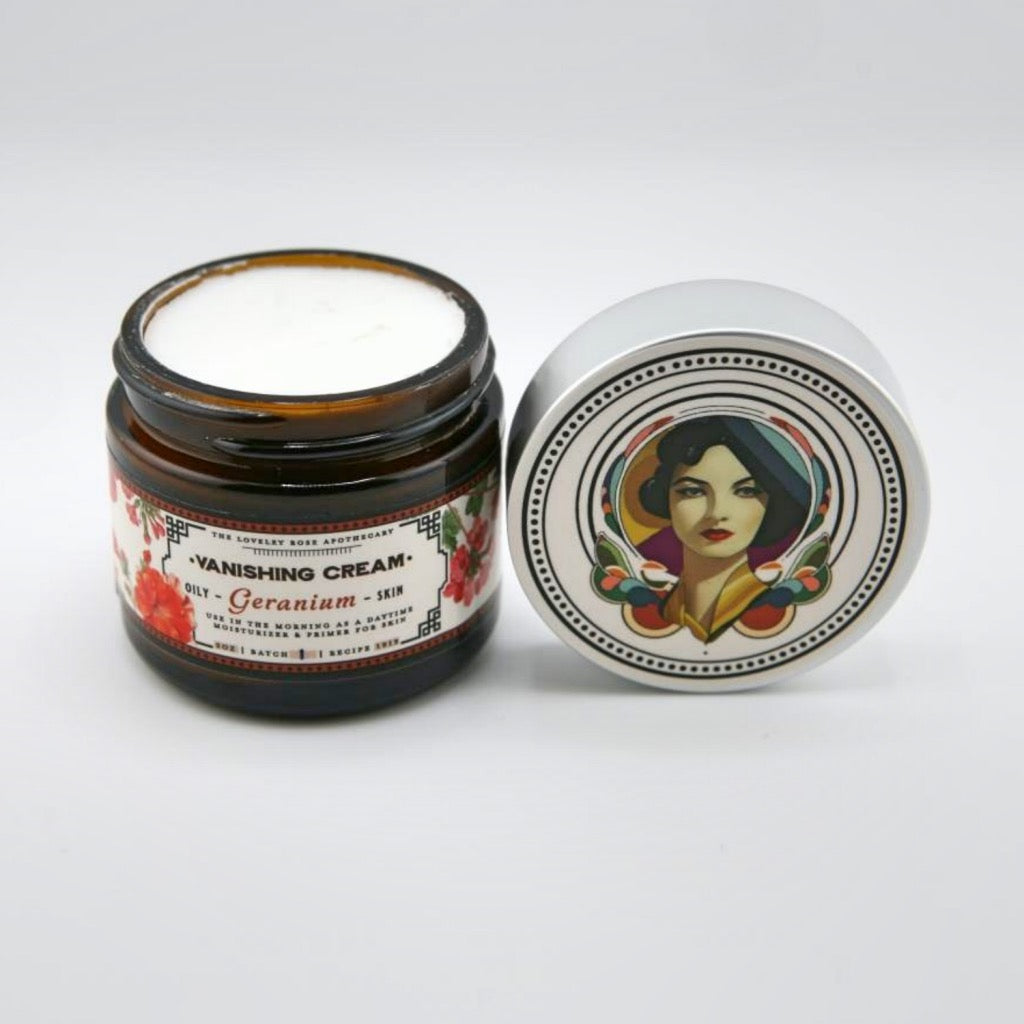 Geranium Vanishing Cream | The Lovely Rose Apothecary